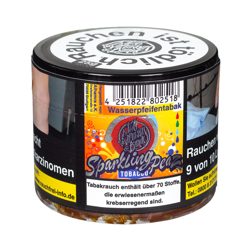 187 Strassenbande Tabak - Sparkling Peaz 25g | Shisha-Net.de