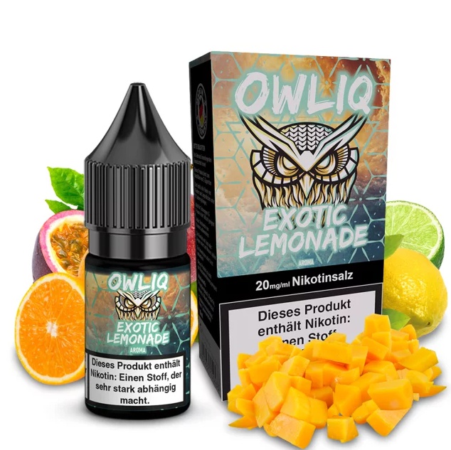 OWLIQ Liquid - Exotic Lemonade 20mg jetzt kaufen | Shisha-Net.de