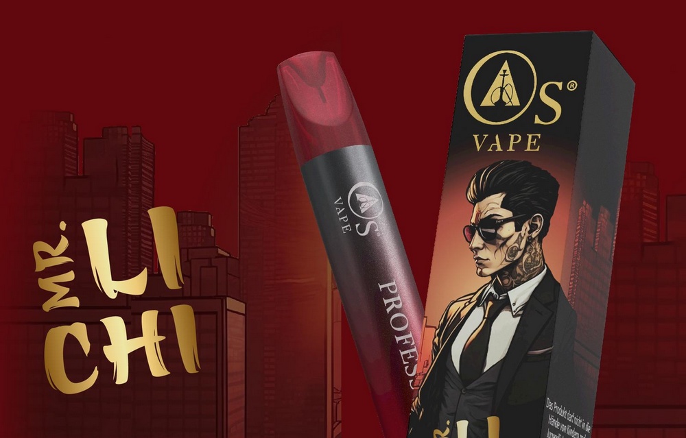 OS E-Shisha Vape 750 - Mr. Li Chi günstig | Shisha-Net.de