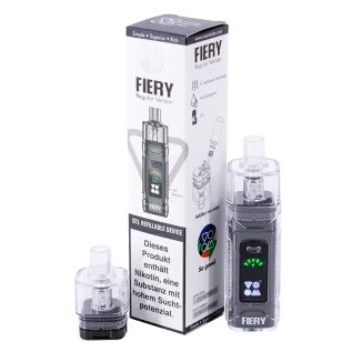 Voom Fiery Basisgerät Refillable Vape - Grau günstig kaufen | Shisha-Net.de