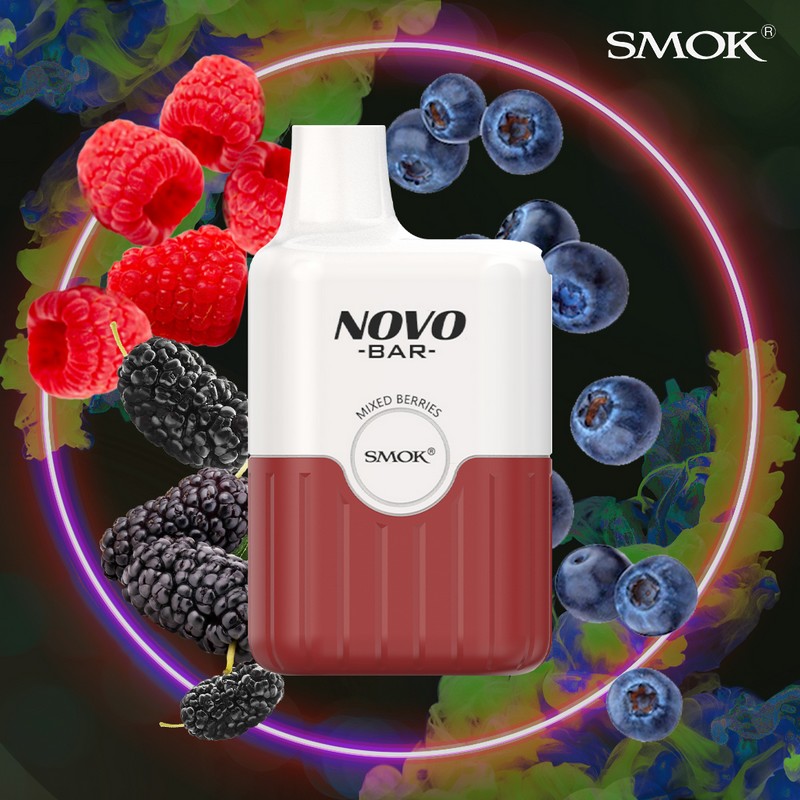 Smok Novo Bar 600 - Mixed Berries günstig | Shisha-Net.de